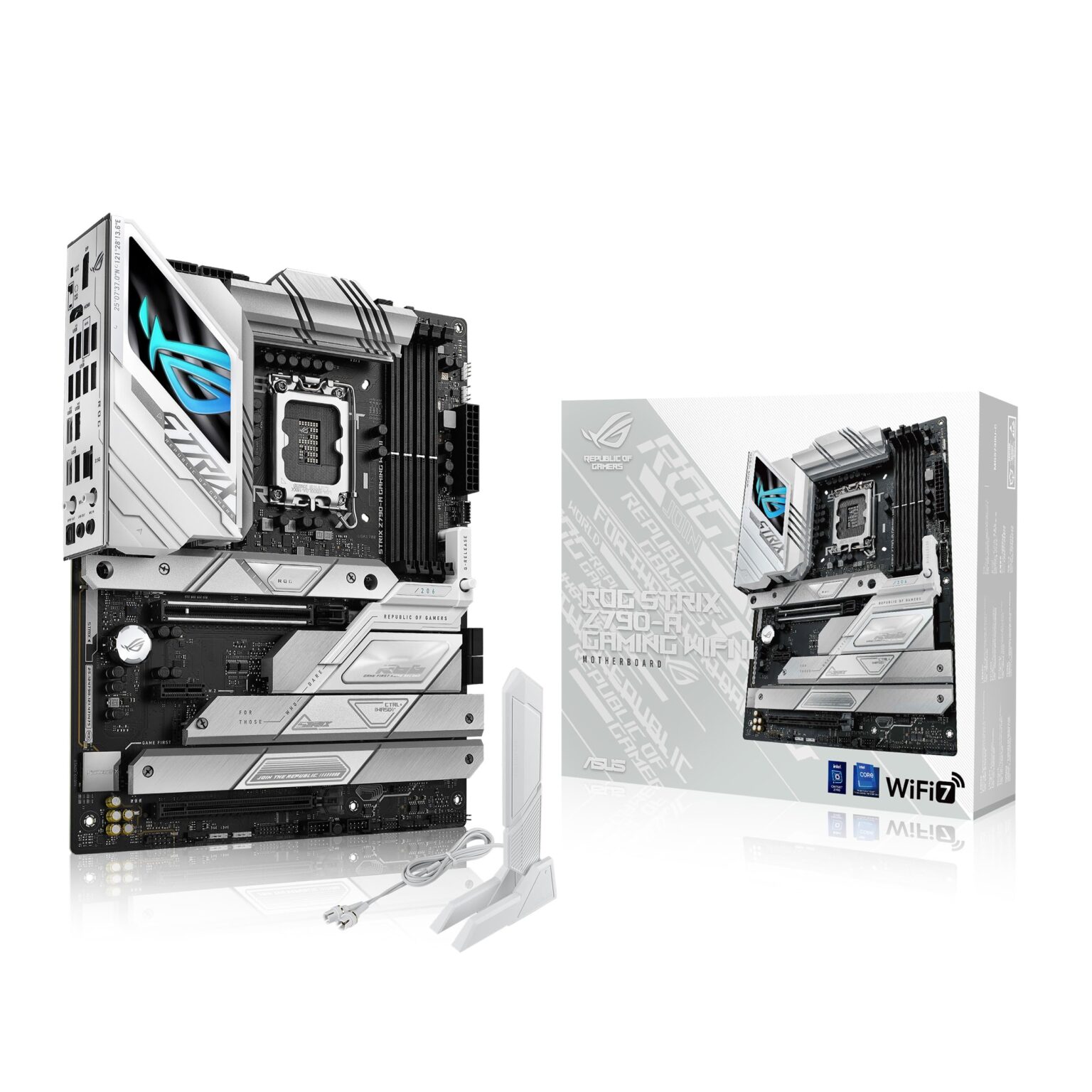 ASUS ROG Z790-A White WI FIII 7 Motherboard اسوس مازر بورد – بي سي شوب ...